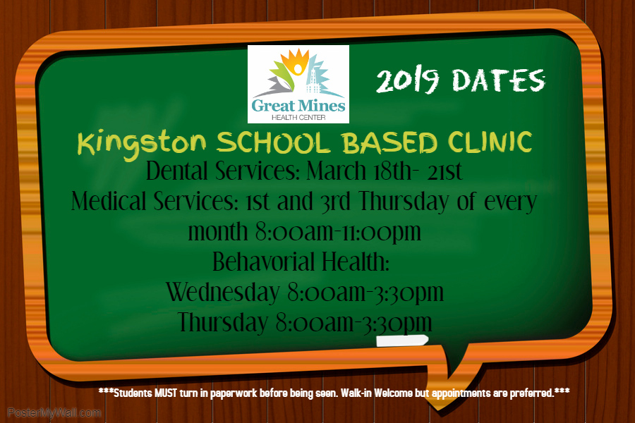 School Based Clinics - Great Mines Health Center